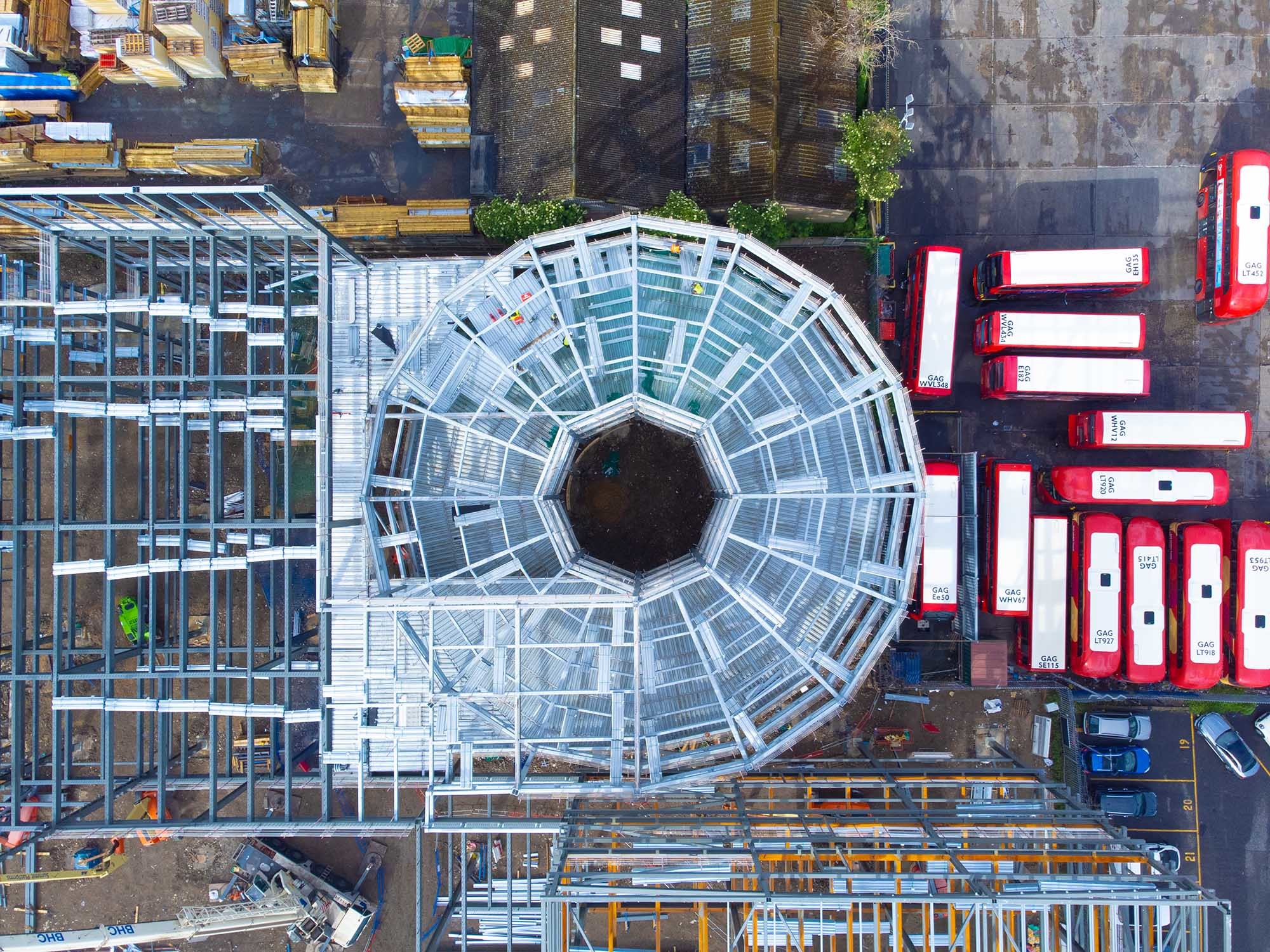 Work is continuing on site at Olympia Theatre | Haworth Tompkins