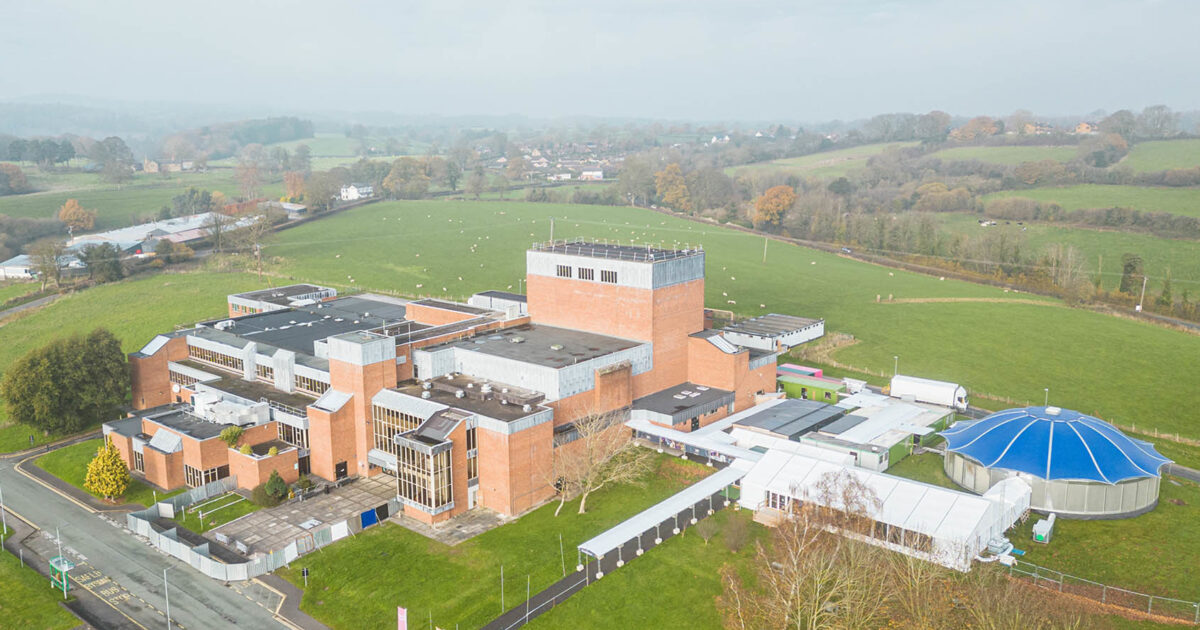 Theatr Clwyd on site | Haworth Tompkins