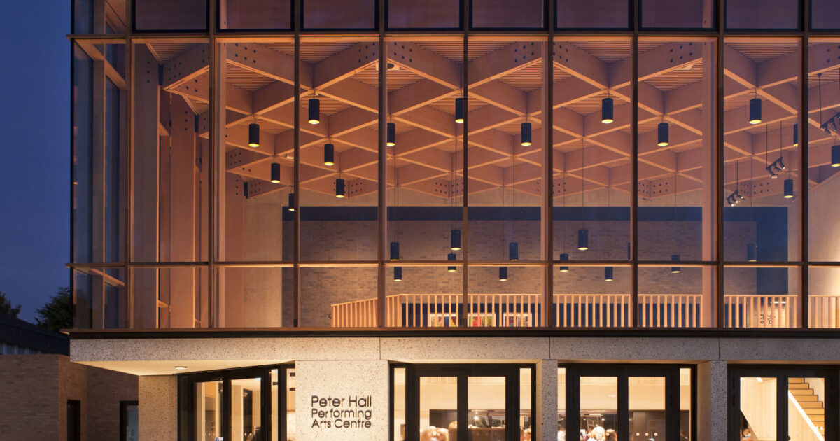 International Architecture Award for Peter Hall… | Haworth Tompkins